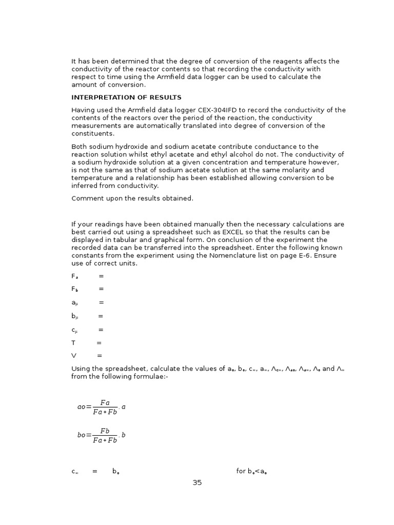 Interpretation of Results: Ao Fa Fa+Fb - A FB Fa+Fb - B | PDF