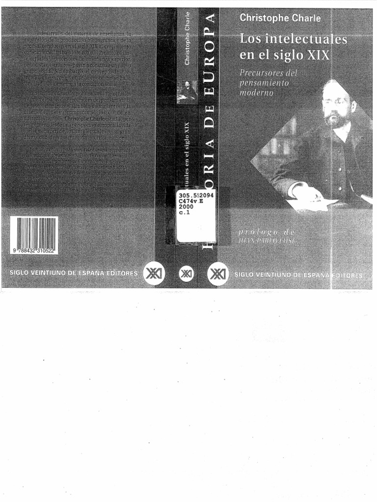 Los Intelectuales en El Siglo Xix