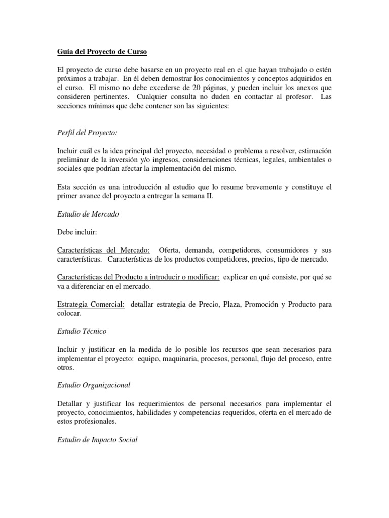 Ejemplo de Un Estudio de Prefactibilidad PDF | PDF