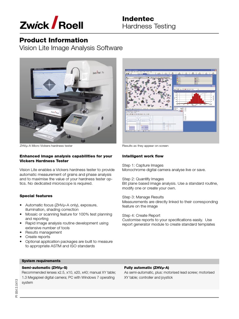 Indentec en PI VisionLite | PDF