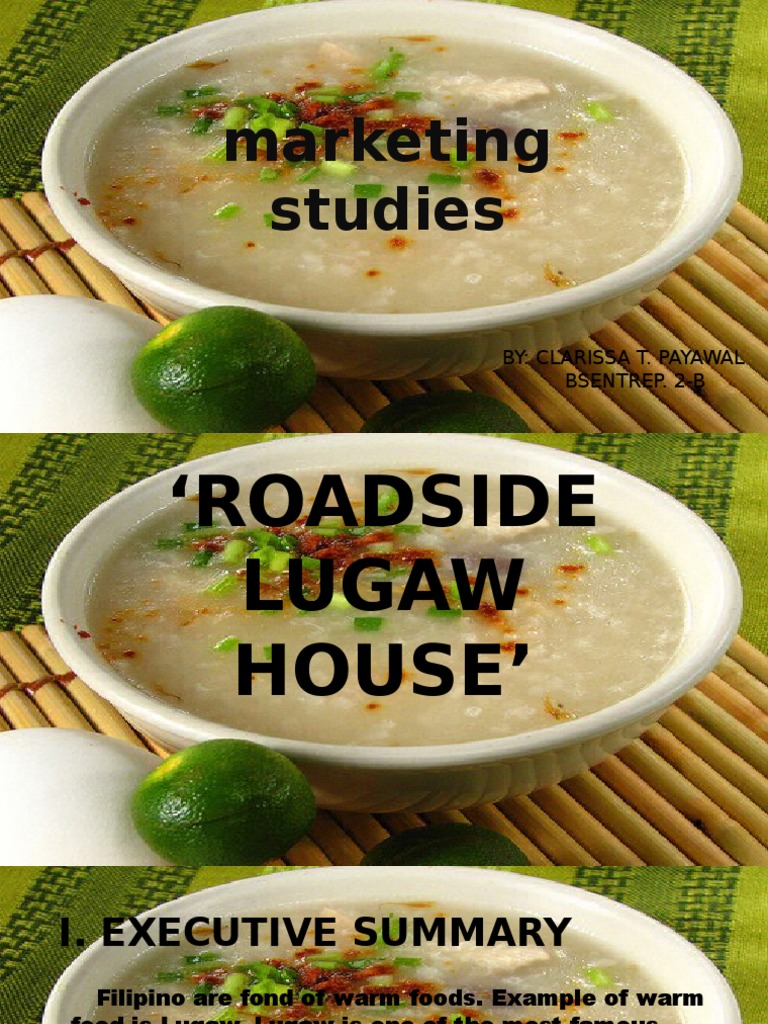 Lugaw House 2 | PDF | Economies | Business