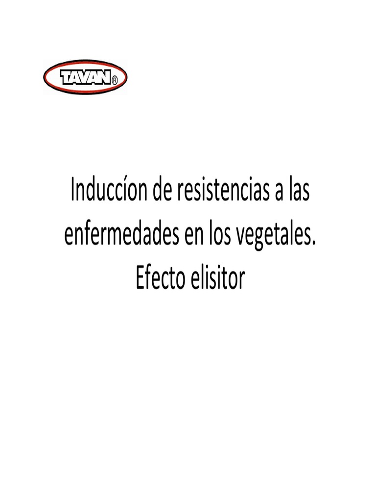 Concepto Elisitor en Los Vegetales WERT y BACTOFUS | PDF | Biología ...