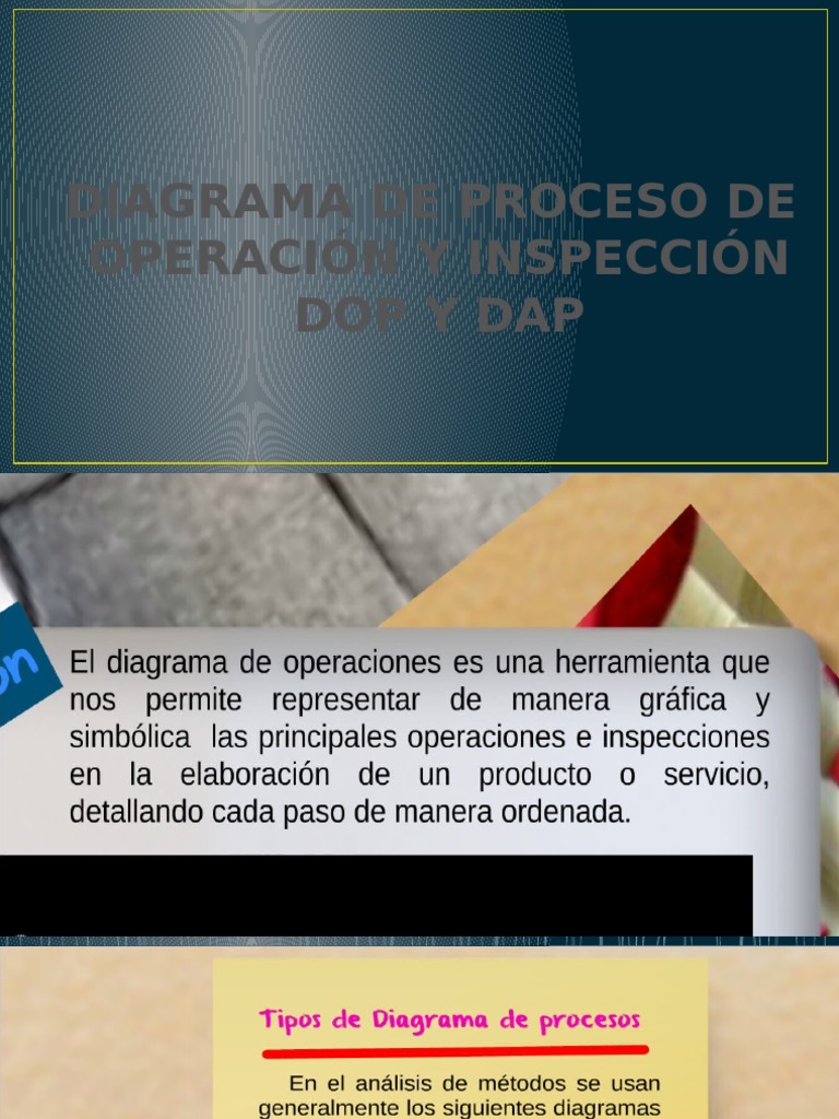 Diagrama de Proceso Dop y Dap | PDF