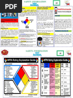 NFPA 704 Hazard Identification Guide | PDF | Dangerous Goods | Combustion