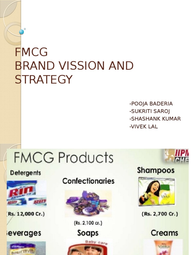 FMCG Brand Vission and Strategy: - Pooja Baderia - Sukriti Saroj ...