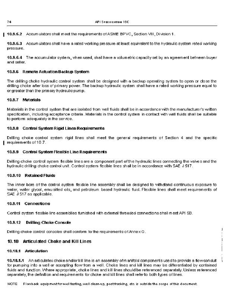 Articulated Choke & Kill Lines | PDF