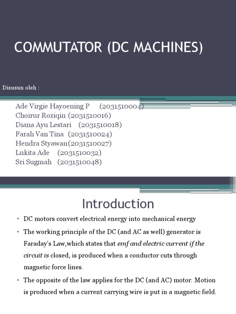 Komutator A | Download Free PDF | Electric Generator | Electric Motor