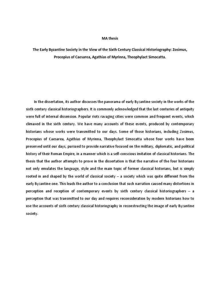 MA Thesis | PDF | Religion And Belief