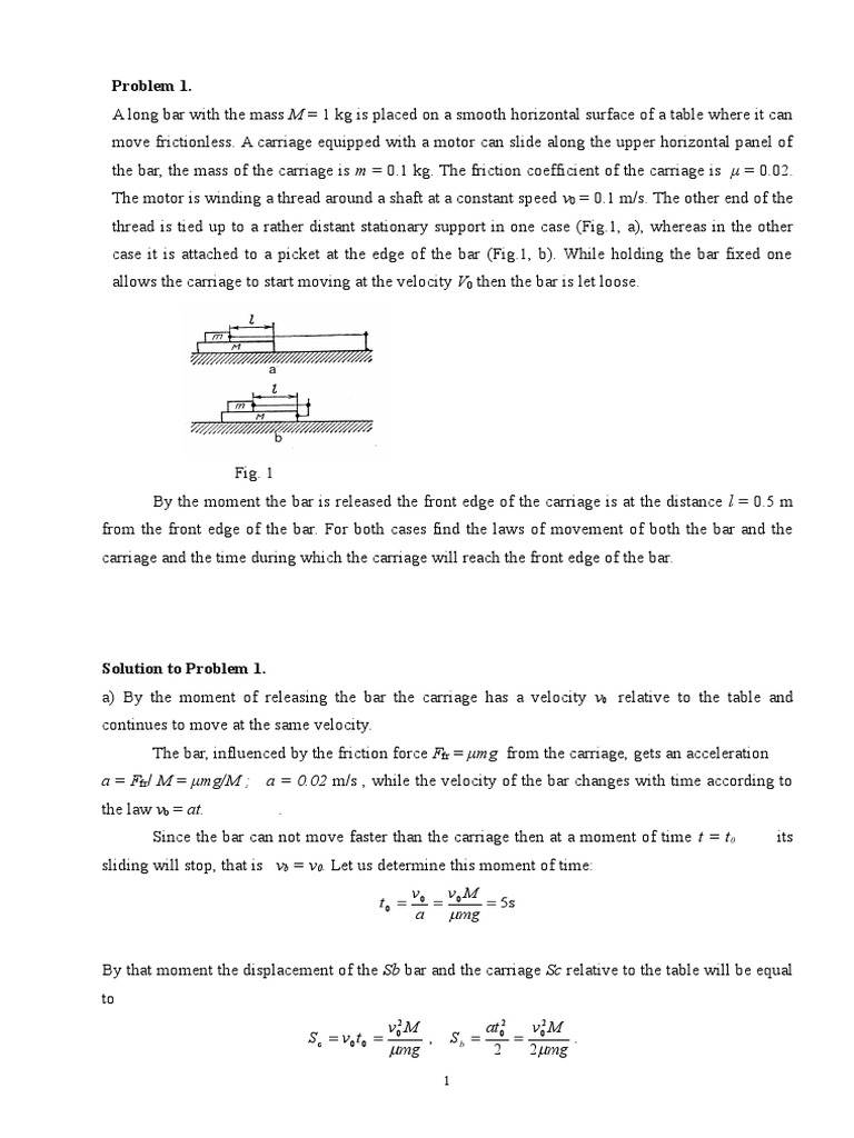 Olympiad 3a Friction | Download Free PDF | Friction | Natural Philosophy