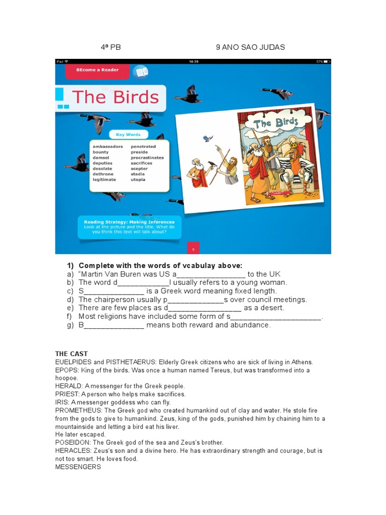 4 PB 9 Ano Sao Judas | PDF | Prometheus | Verb