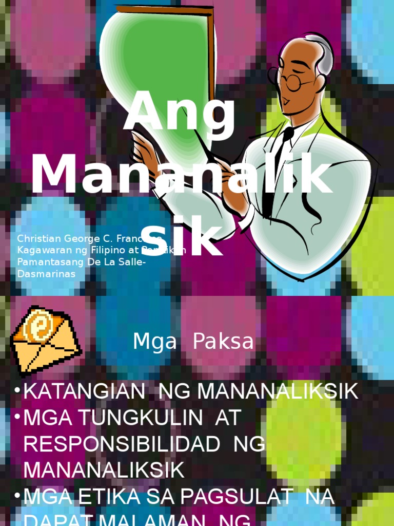 Pananaliksik 1 | PDF