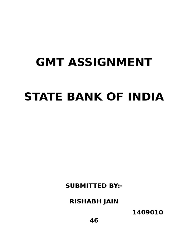 GMT Assignment | PDF | Debit Card | Banking