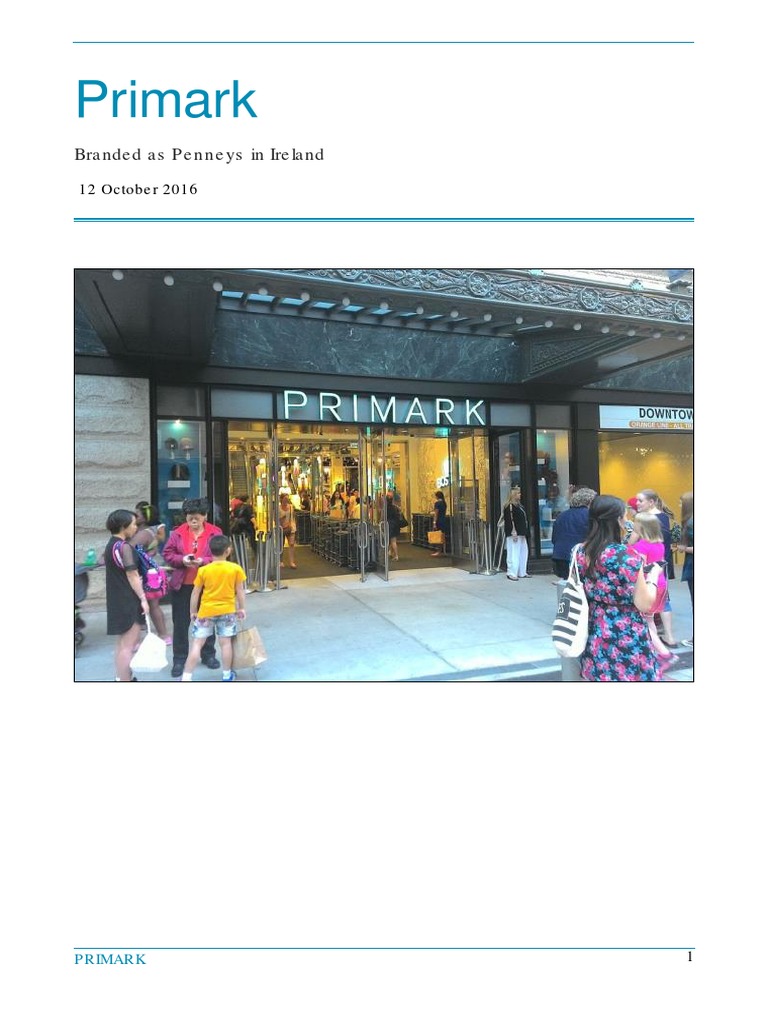 Primark Case Study | PDF | Bribery | Business