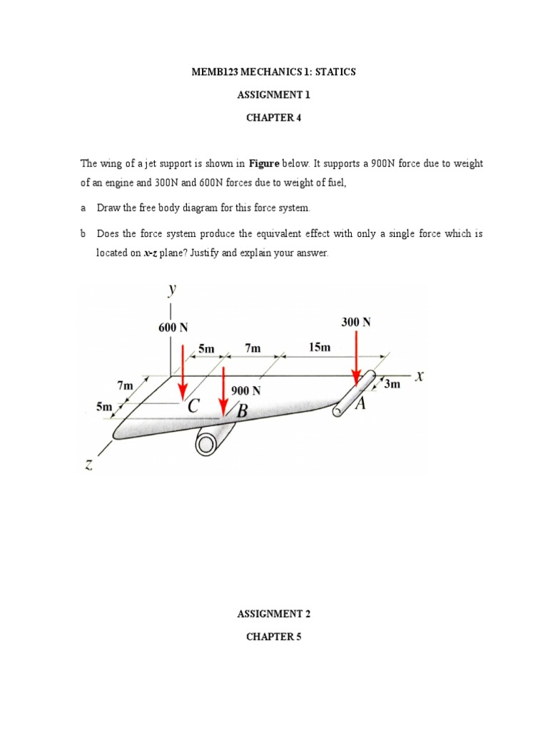 Assignment Sem 1 1516 | PDF | Truss | Force
