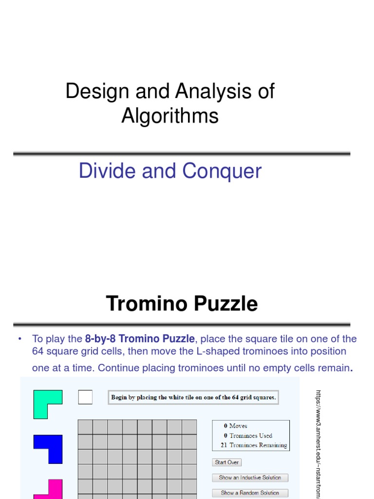 Dandc Mergesort Pdf Algorithms And Data Structures Mathematical Concepts