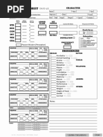Talislanta 5E Character Sheet | PDF