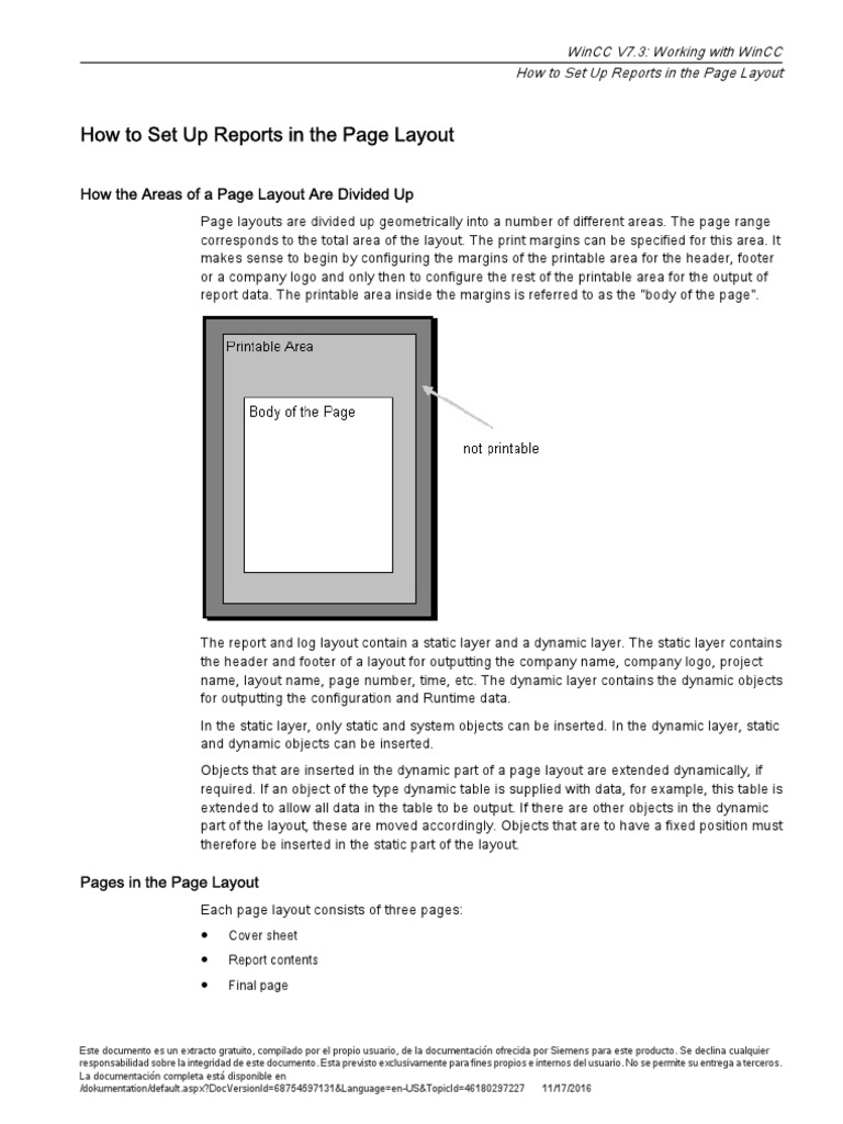 How To Set Up Reports in The Page Layout | Download Free PDF | Page Layout | Computing
