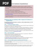 HSE Parental Leave Application Form | PDF | Payroll | Human Resources