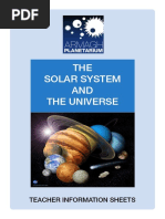 Planetary Fact Sheet: Earth Ratios | PDF | Apsis | Planets