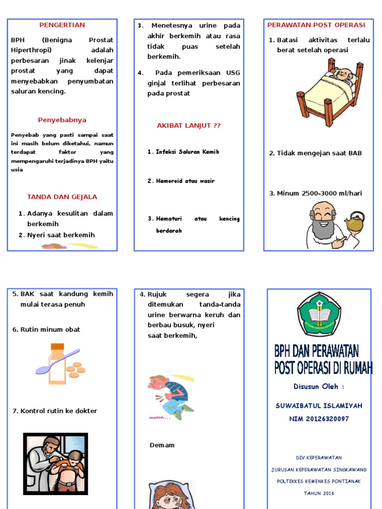 Perawatan Pasca Operasi BPH | PDF | Pengembangan Diri