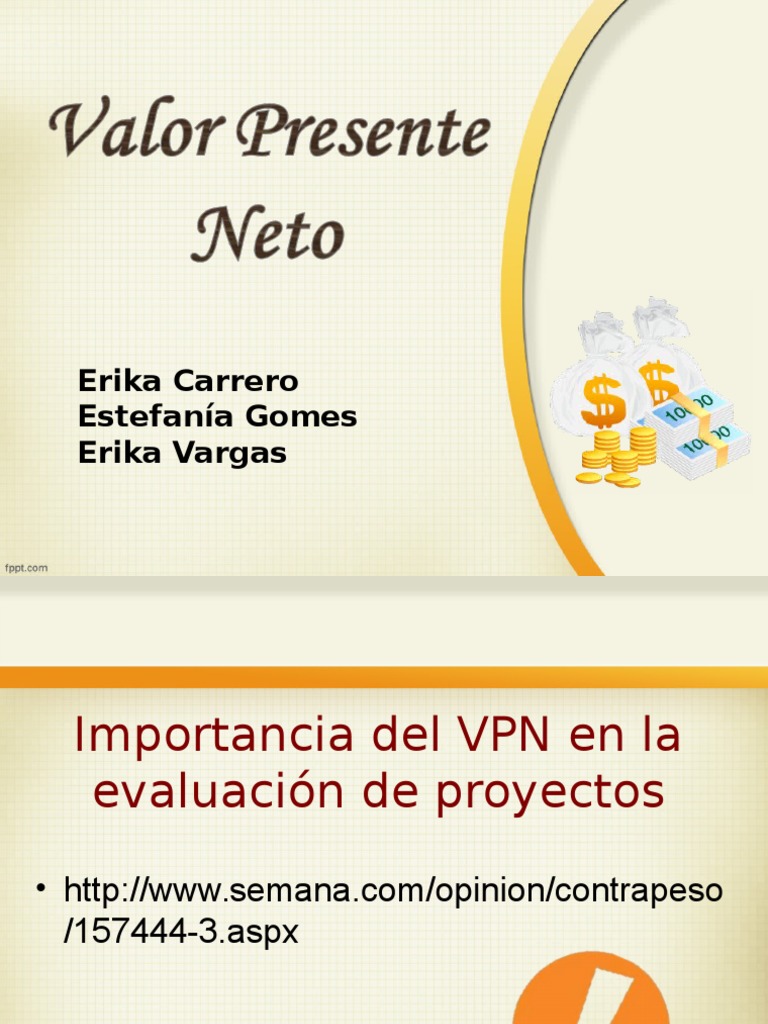 Valor Presente Neto | PDF | Valor presente neto | Euro