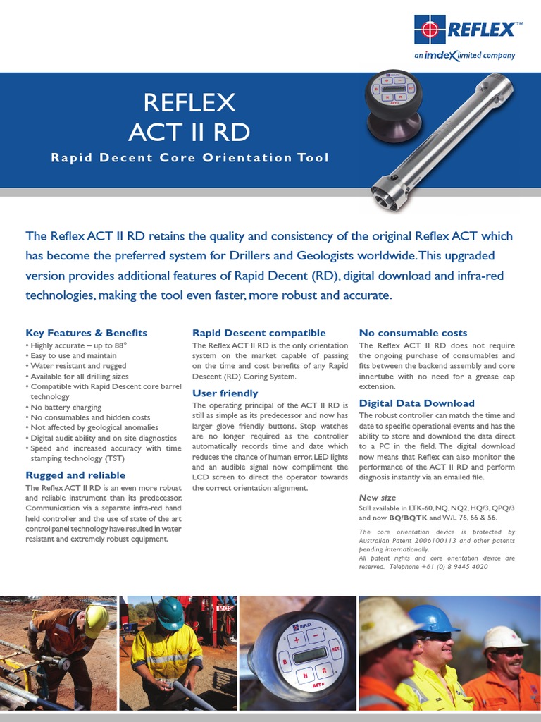 Reflex Act Ii RD: Rapid Decent Core Orientation Tool | PDF | Computing ...