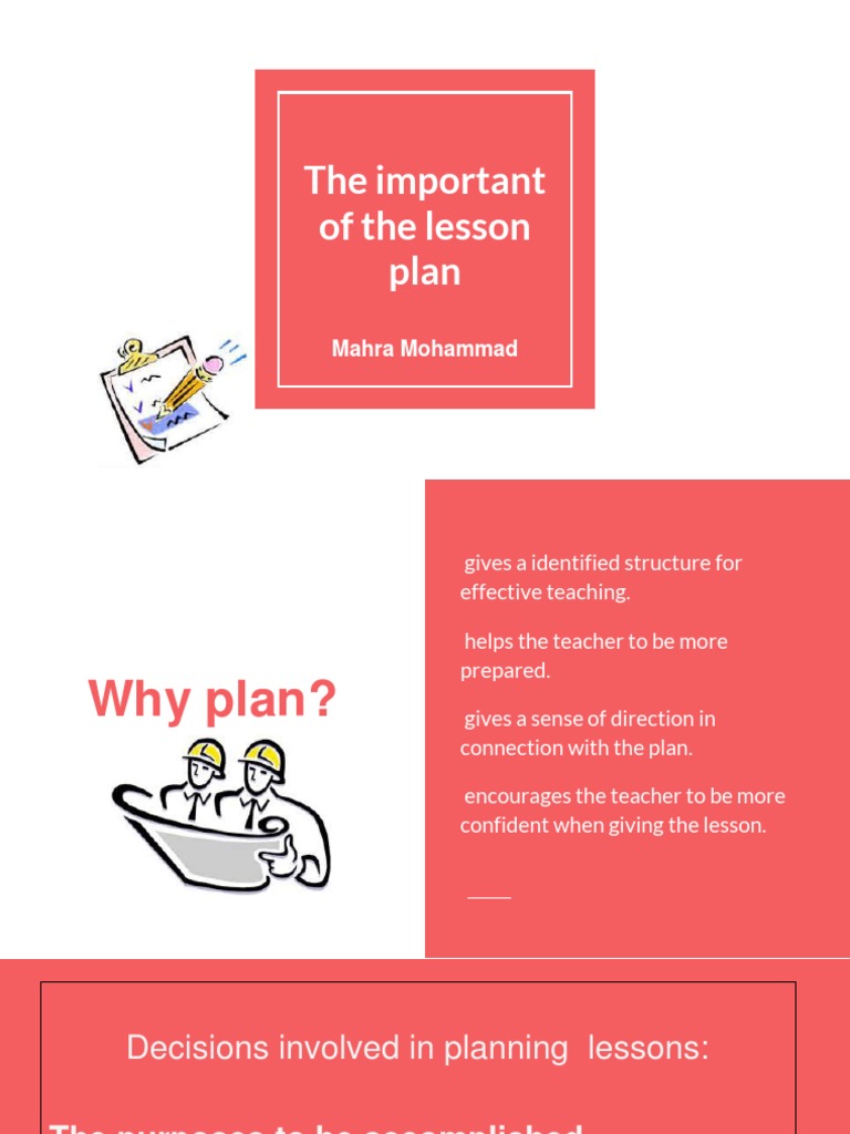 Effective Lesson Planning Strategies | PDF | Self-Improvement