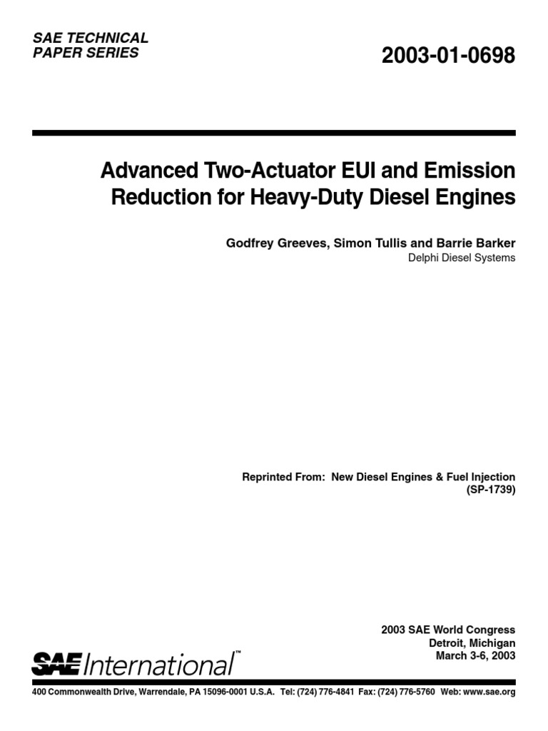 Delphi Diesel Systems | PDF | Diesel Engine | Turbocharger