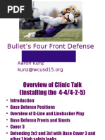 4-4 Split Defense | PDF | Sport Variants | Team Sports