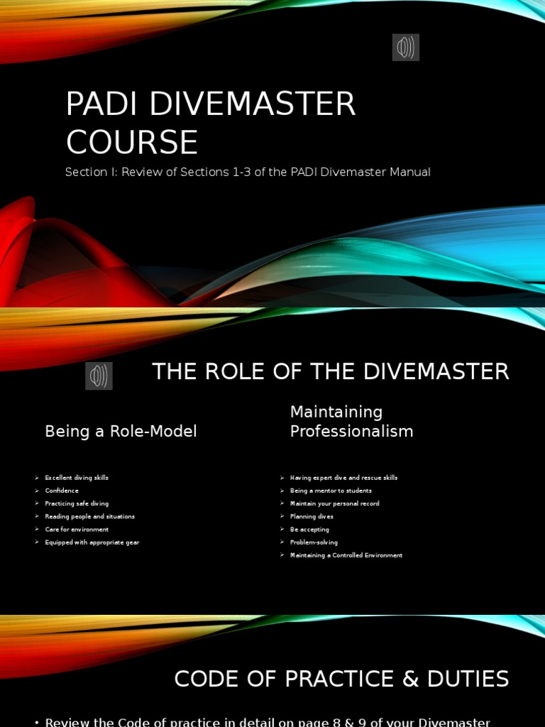 PADI Divemaster Course Overview | PDF | Career & Growth