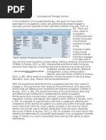 AOTA Adult Outpatient Occupational Profile | PDF | Occupational Therapy ...