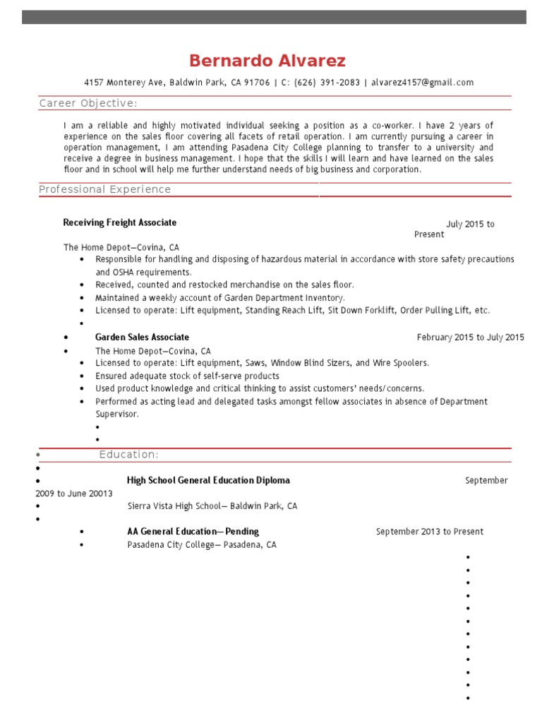 Ikea Resume | PDF | Business