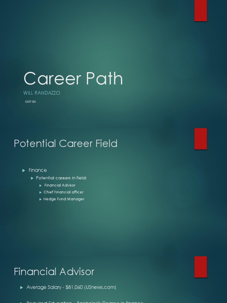 Finance Career Paths and Salaries | PDF