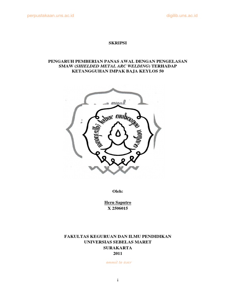 Skripsi: Perpustakaan - Uns.ac - Id Digilib - Uns.ac - Id | PDF