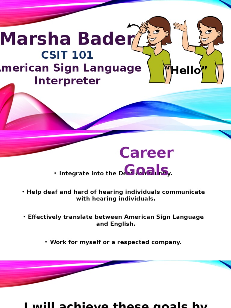 CSIT 101: Marsha Bader | PDF
