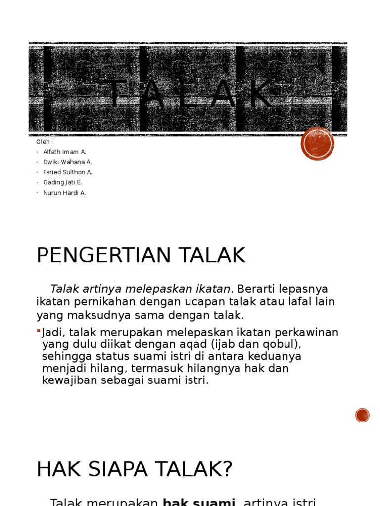Talak | PDF