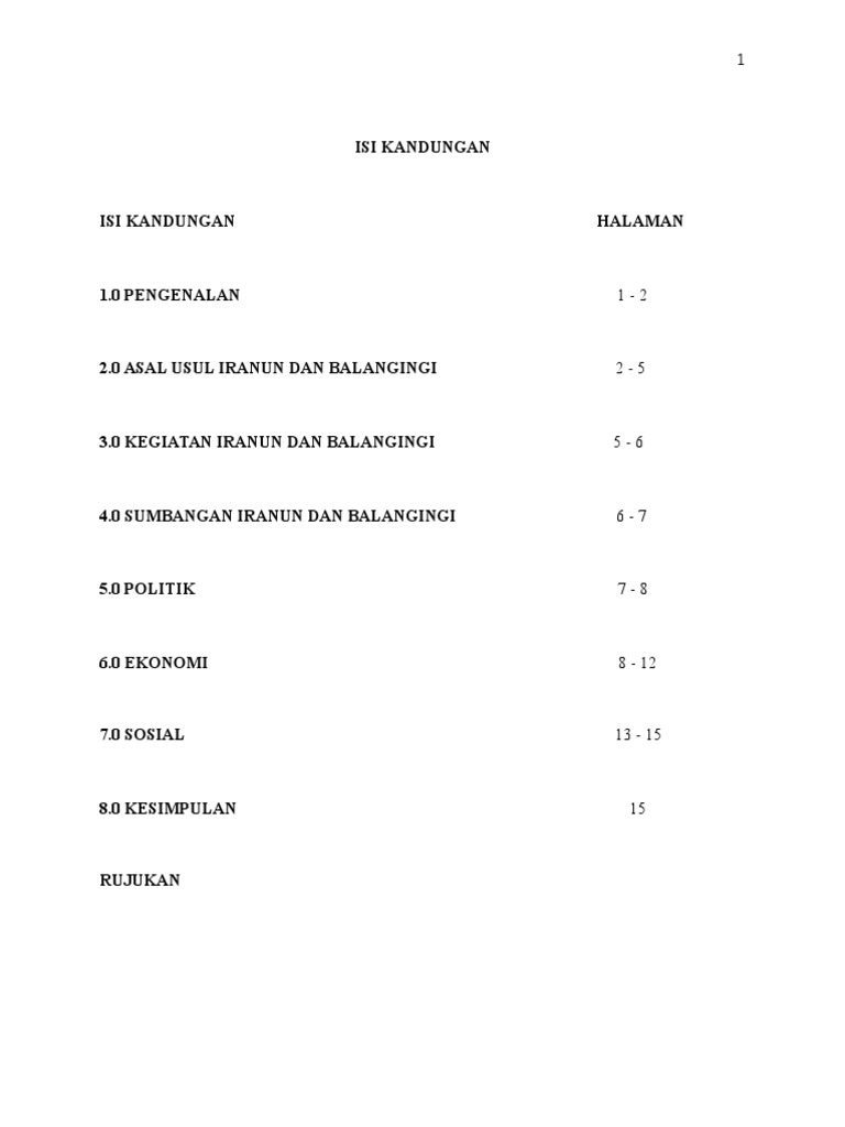Soalan 5 Iranun Dan Balangingi | PDF