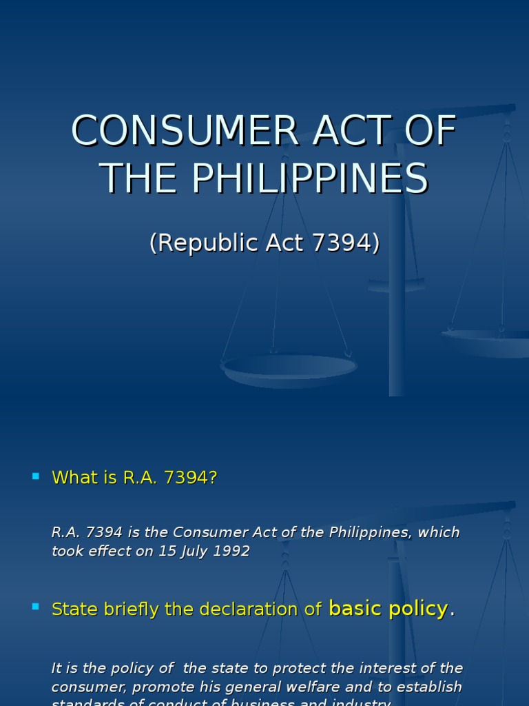 Consumer Act (Ccs June 2010) | PDF | Sales | Safety
