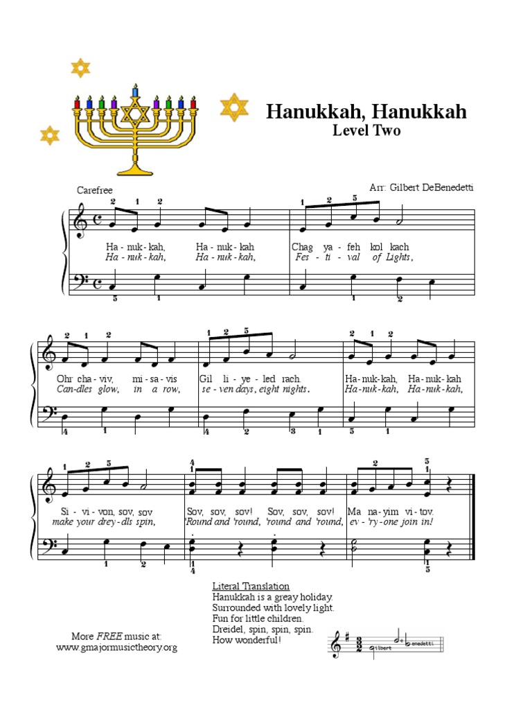 Hanukkah, Hanukkah: Level Two | PDF