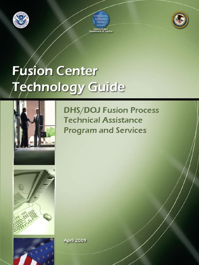 Fusion Center Technology Guide | Strategic Management | Geographic ...