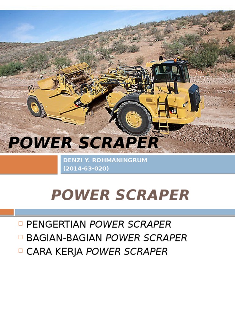 POWER SCRAPER | PDF