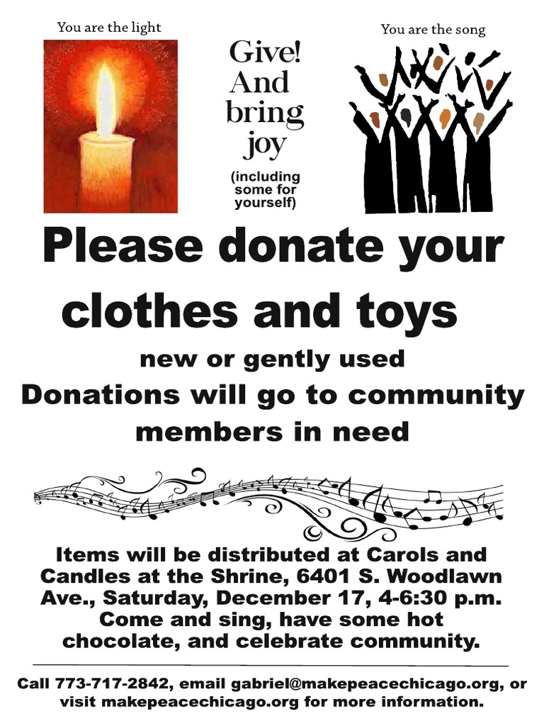 Donation Request Flyer | PDF