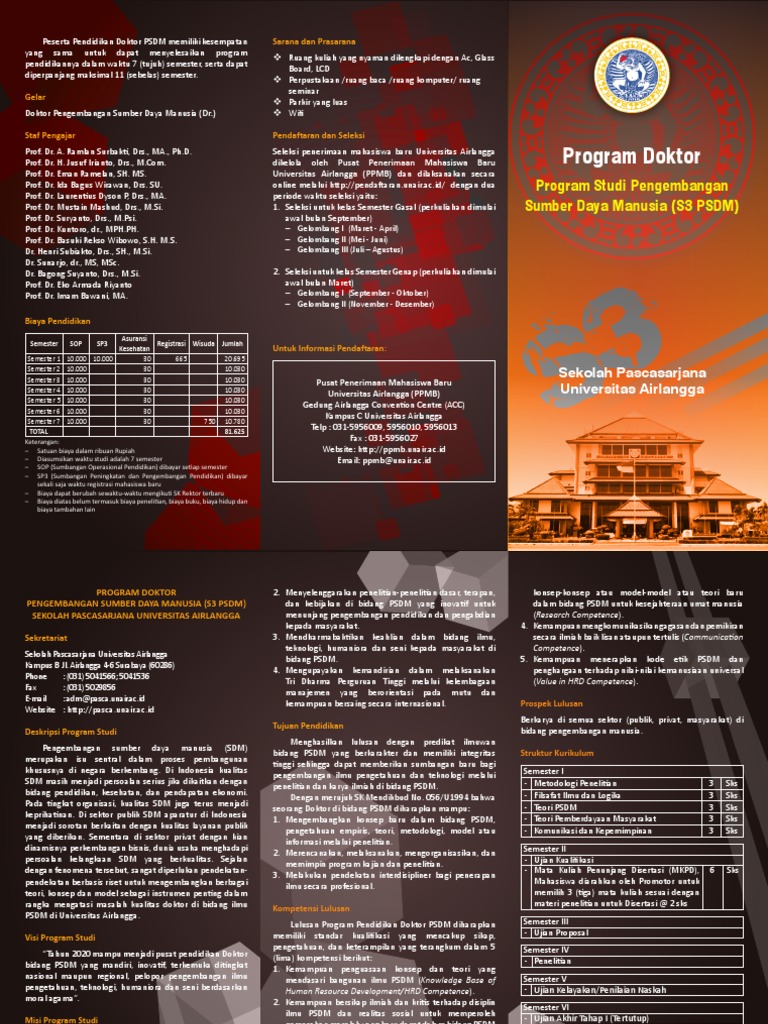 Brosur S3 PSDM - Fix | PDF