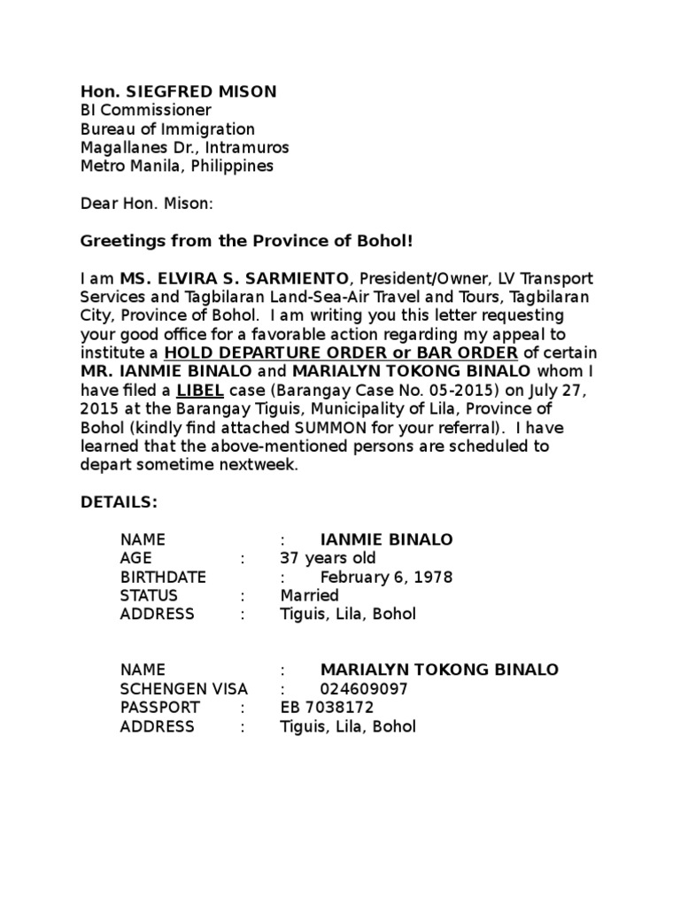 Hon. Siegfred Mison | PDF | Politics | Social Science