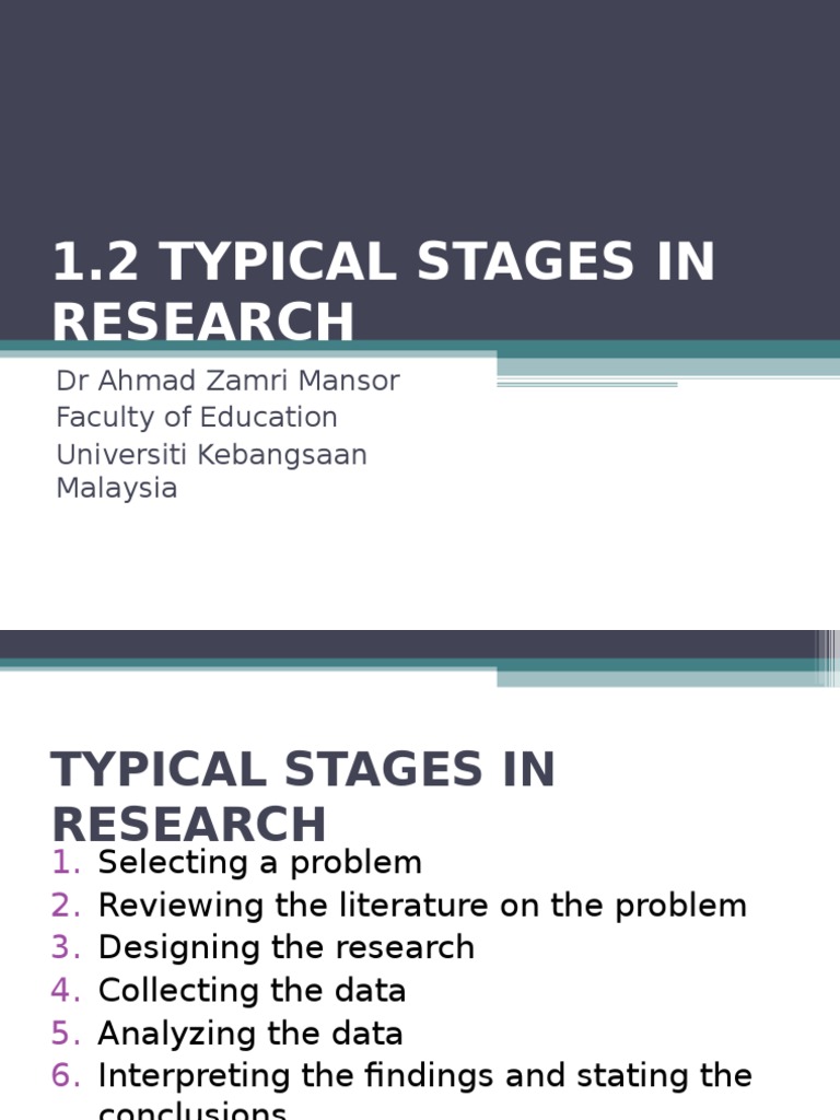 Stages of Research Methodology Guide | PDF | Career & Growth