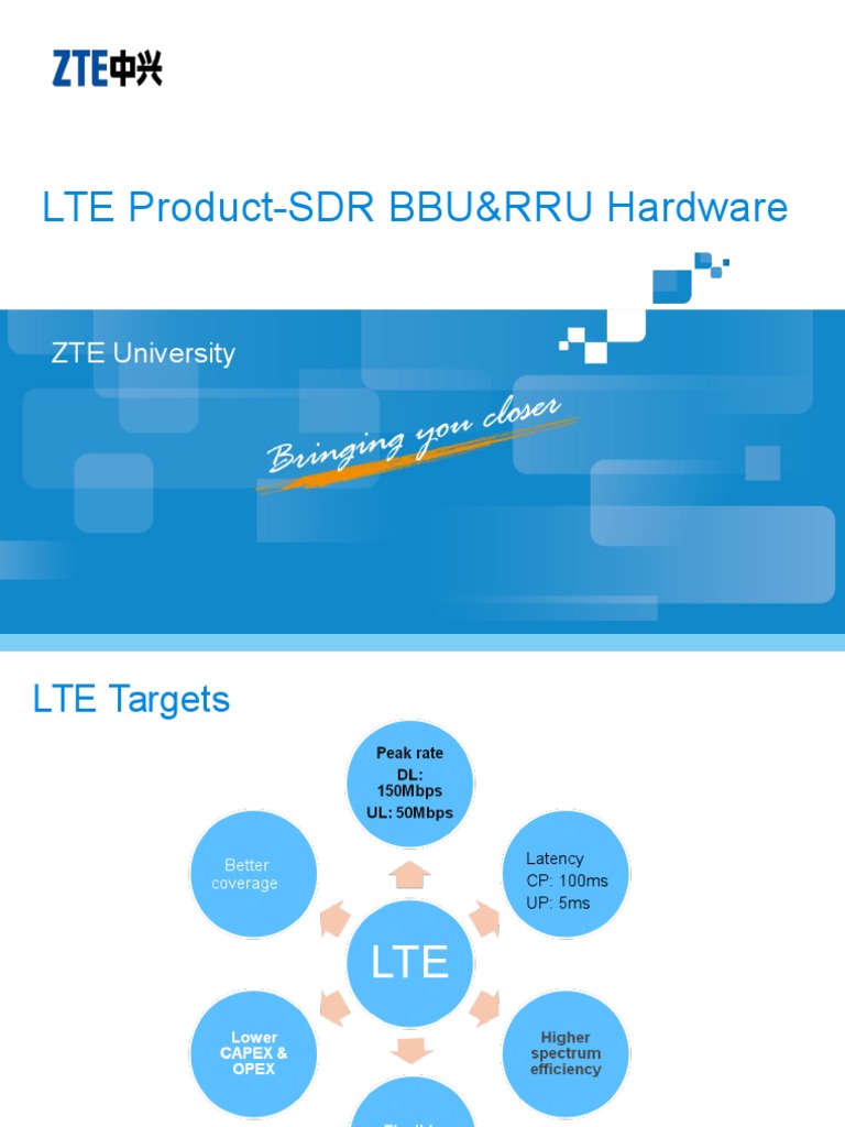 Lte Product-Sdr Bbu&Rru | PDF | Lte (Telecommunication) | Gsm
