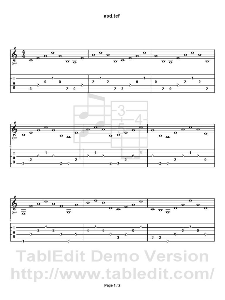 Tabledit Demo Version: Asd - Tef | PDF