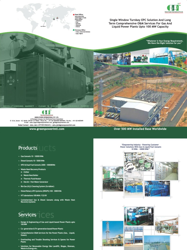 Turnkey EPC Solutions for Power Plants | PDF | Business | Computers