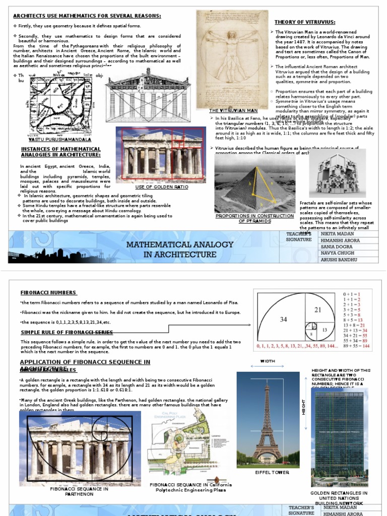 Mathematical Analogy - A Theory of Architecture | PDF | Column ...