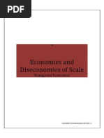 Economies and Diseconomies of Scale Graph | PDF | Cost Of Living ...
